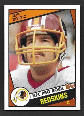 1984 Topps #376 Jeff Bostic Washington Redskins | eBay