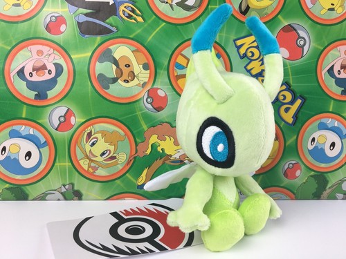 Pokemon Center CELEBI Poke Plush Sitting Cuties FIT stuffed figure toy ...