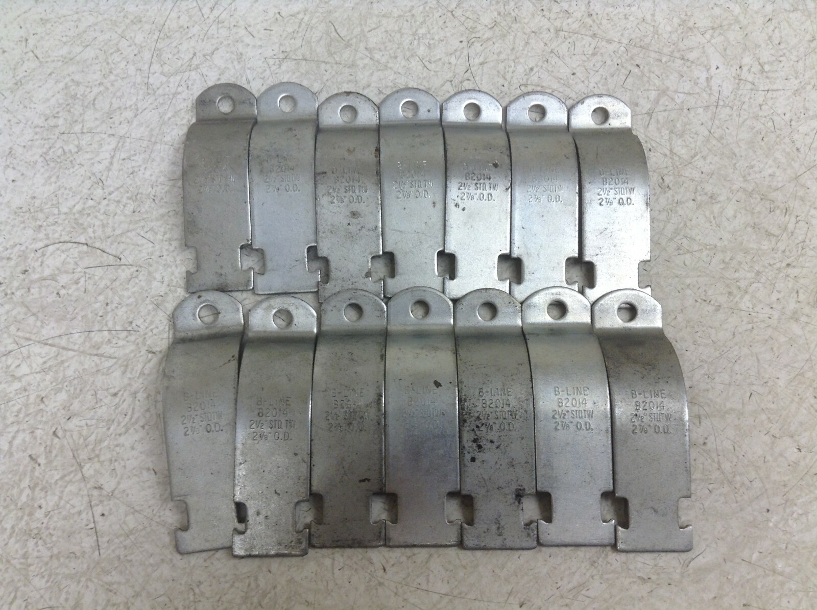B-Line B2014 Pipe Clamp 2-1/2" STDTW 2-7/8" OD Lot of 7 New (TSC) | eBay