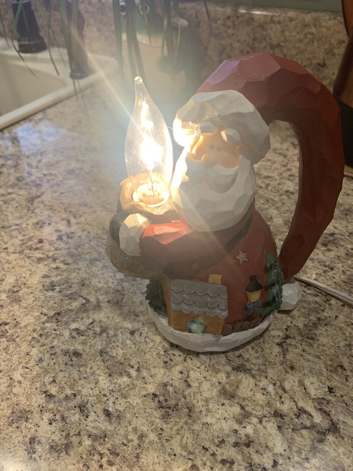 Sweet Santa Lamp Christmas 7.5 Inch | eBay