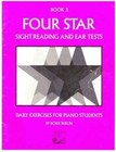 Four Star Sight Reading and Ear Tests: Daily Exercises for Piano ...