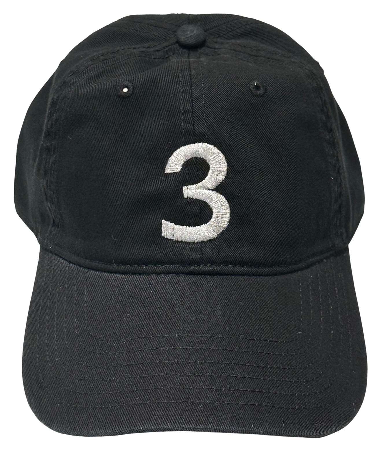 "Number 3" Hat 2320N3 - Embroidered Adjustable Monogram Cap | eBay