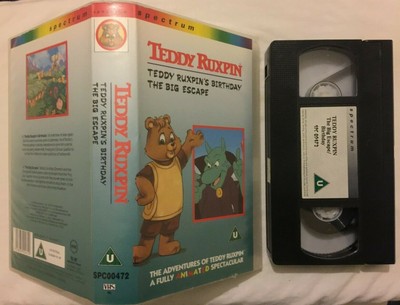 TEDDY RUXPIN - TEDDY RUXPIN'S BIRTHDAY - VHS VIDEO | eBay