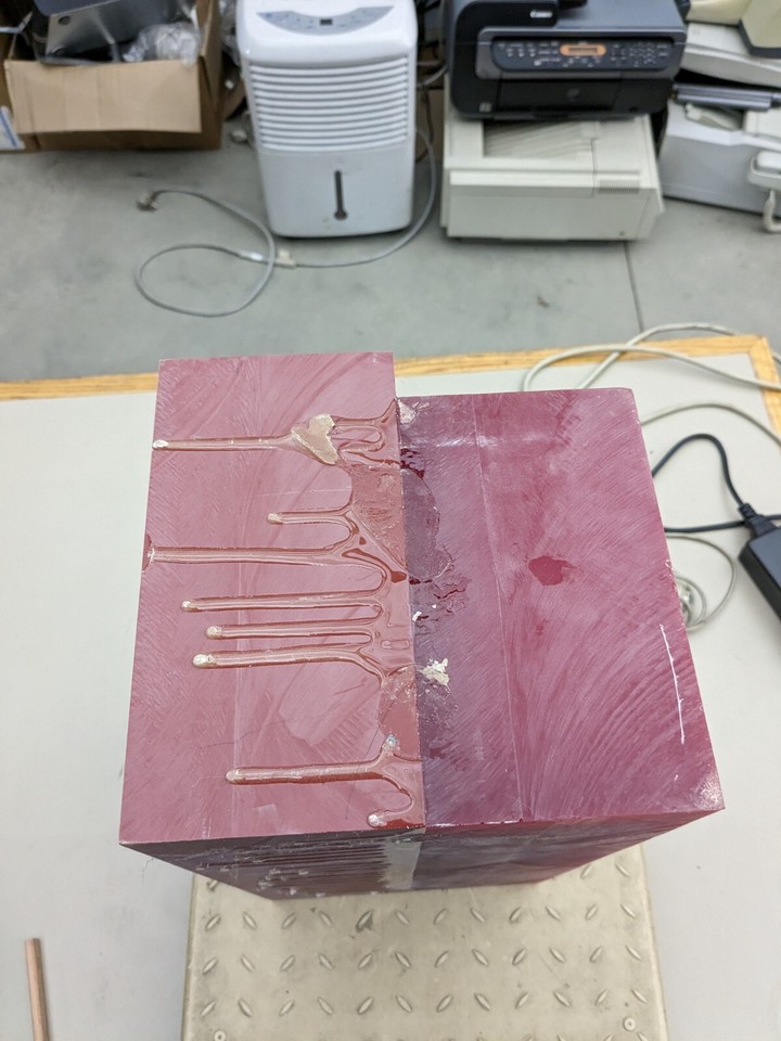 Renshape Style Prototyping Board Epoxy Tool Raku WB-1223 8"x7"x2" 76lb ...