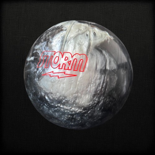 Storm Ice Bowling Ball 14lb Silver Black Pearl Ball USBC Serial ...