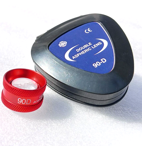 90D Double Aspheric Lens for Slit Lamp – Includes Original Box – High ...