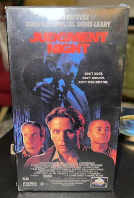 Judgment Night (VHS, 1994) Emilo Estevez,Gooding Jr - BRAND NEW ...