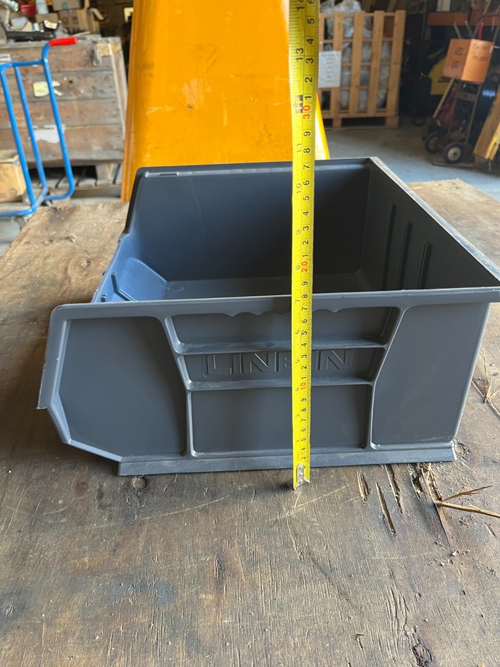 Lin bin storage used(large grey bins) | eBay UK