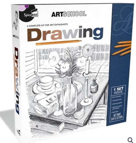 Drawing: A Complete Kit for Art Enthusiasts (Art School) by Spicebox ...
