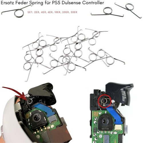 Spring for PS5 PLAYSTATION 5 Dualsense Controller R2 L2 Trigger Buttons ...