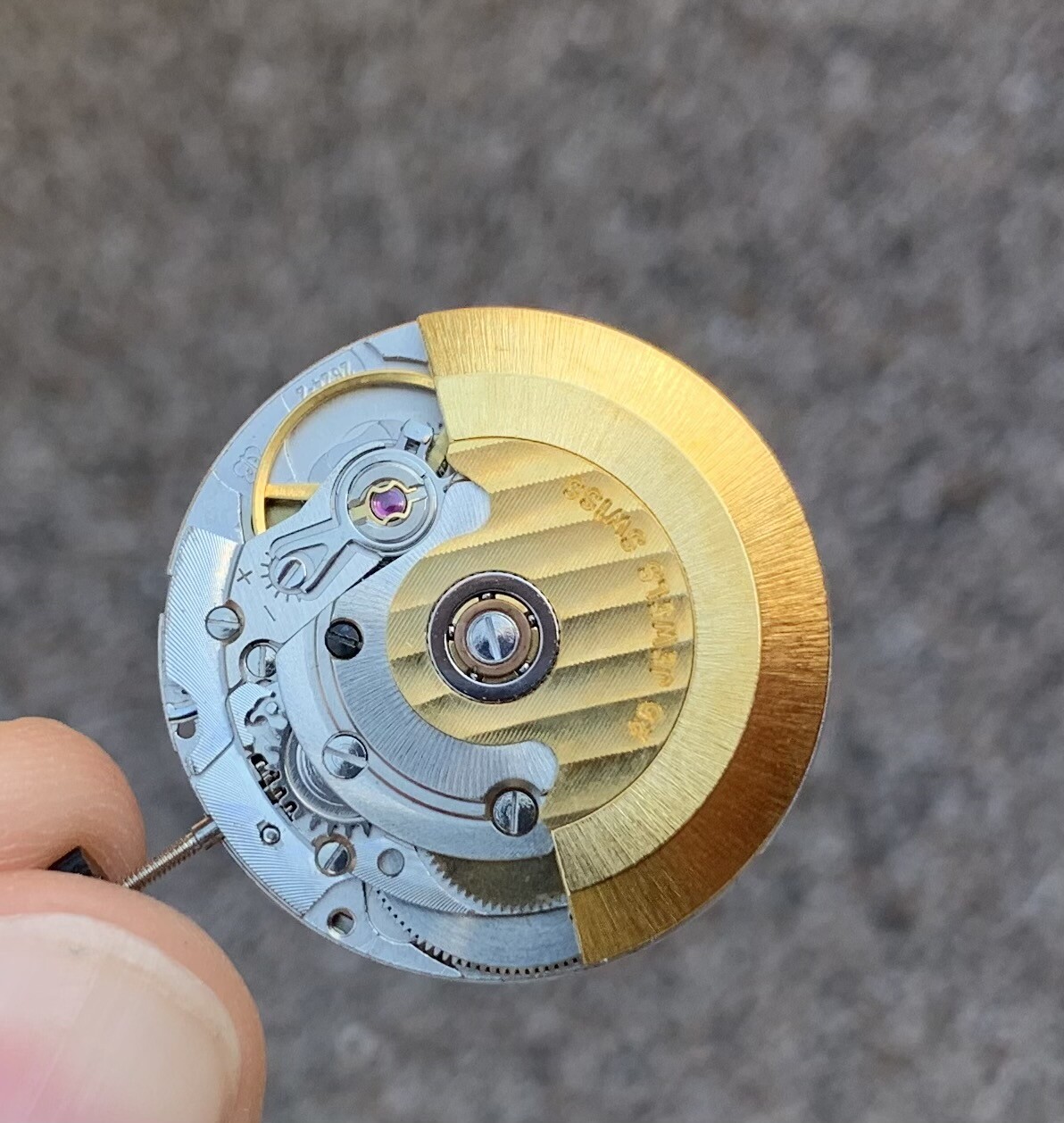 GENUINE ETA 2824-2 SWISS MADE MOVEMENT DECORATED ROTOR 25 JEWELS, FROM ...