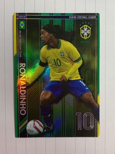 Panini football Brazilian national team Ronaldinho Gaucho 132/154 ...