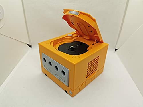 Nintendo GC Game cube Console Orange Console & Controller Japan ...