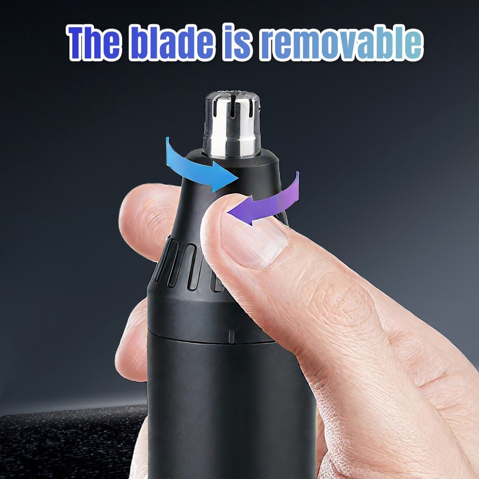 Electric Men Ear Beard Nose Hair Trimmer Eyebrow Mustache Remover ...