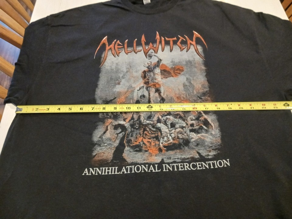 Hellwitch - 2XL Shirt Rare EX - Monstrosity Brutality Cynic Morbid ...