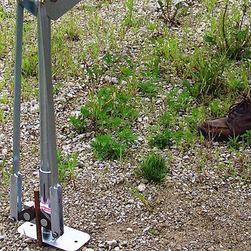 JackJaw Super Ground Rod T-Post & U Channel Sign Post Puller 28 to 1 ...