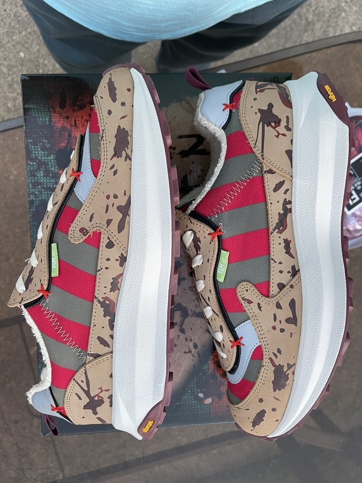 New Mache Runner “Don’t Sleep” Freddy Krueger sneakers w/ Limited ...
