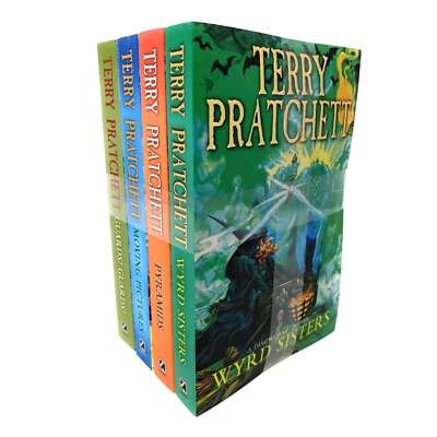 Discworld Novel by Terry Pratchett 4 Books Set Collection (vol | Terry ...