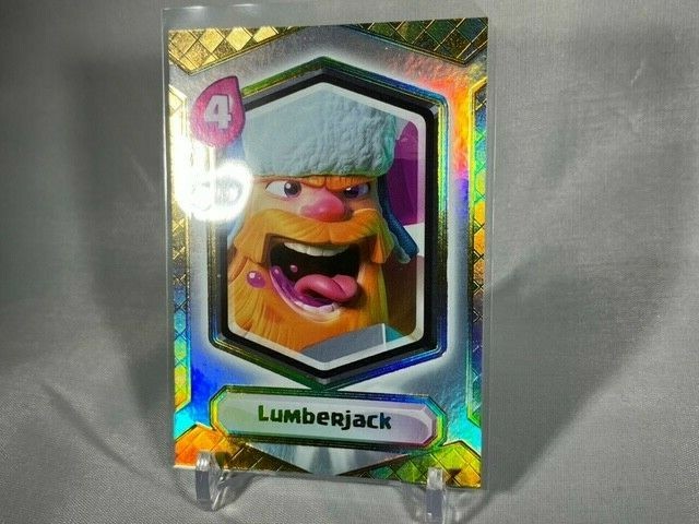 2018 Topps Clash Royale Legendary Card Lumberjack! Free Shipping ...