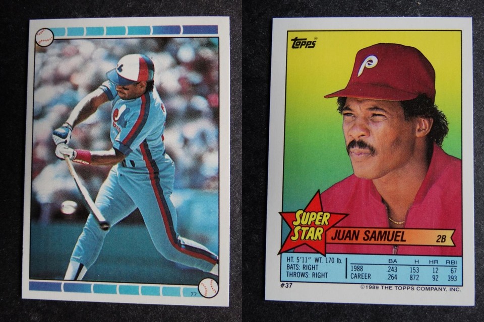 1989 Topps Stickers Baseball Cards Complete Your Set U Pick From List ...