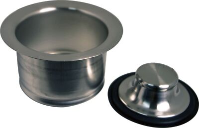 PROFLO PF163 Garbage Disposal Deep Flange with Stopper - Stainless ...