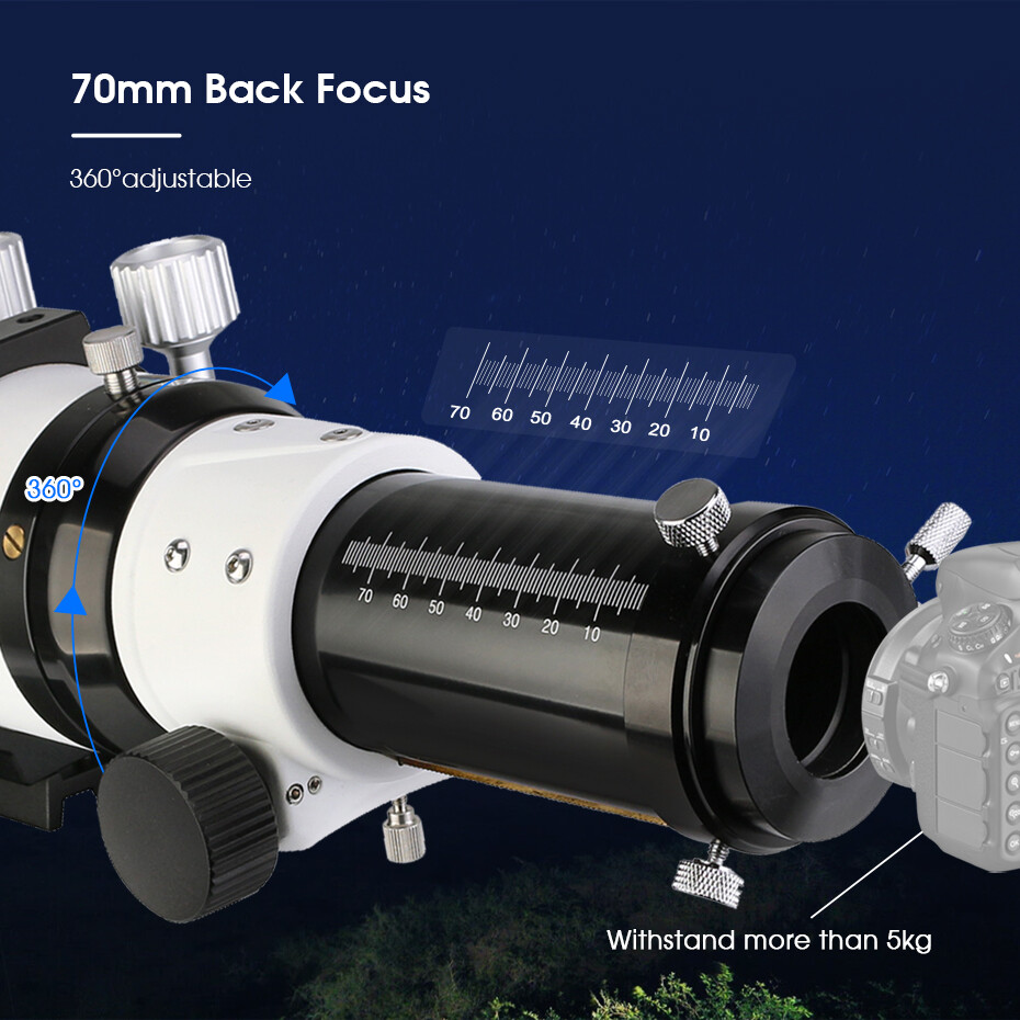 SVBONY SV503 80ED Telescope Astronomical Professional Refractor, M81 ...
