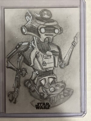 2024 Topps Chrome Star Wars Steve Alce Sketch 1/1 | eBay
