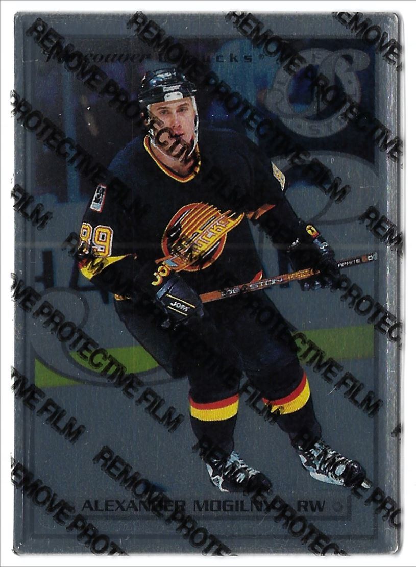 1996-97 Leaf Preferred Steel Unpeeled #51 Alexander Mogilny Vancouver ...