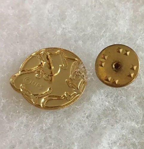 Vtg Woodstock Pin Peanuts Snoopy Yellow Bird Lapel Pin Happy United ...