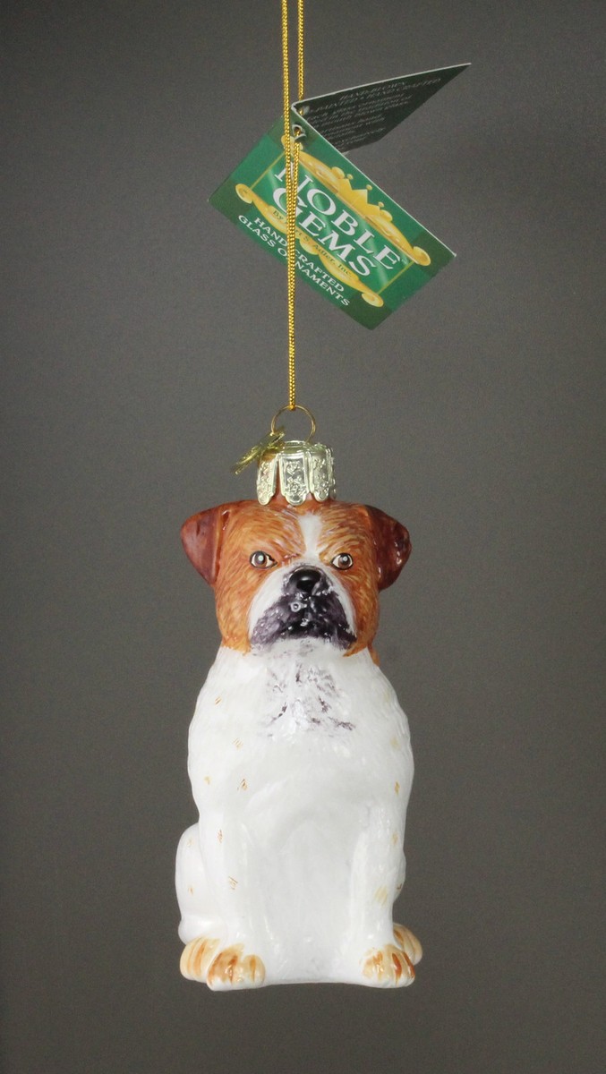 Christmas Olde English Bulldog