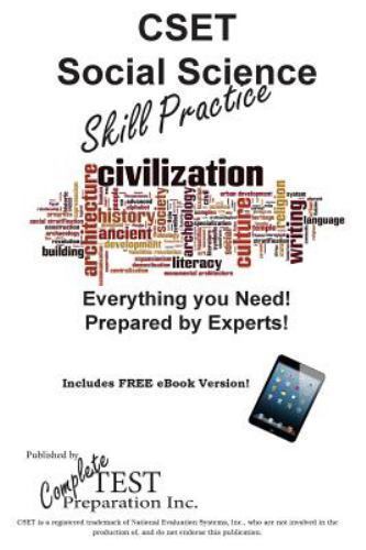 Cset Social Sciences Skill Practice by Complete Test Preparation Inc ...