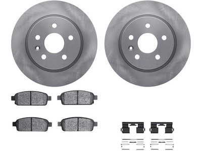 Rear Brake Pad and Rotor Kit For 2016 Chevy Cruze Limited LTZ YM773MK ...