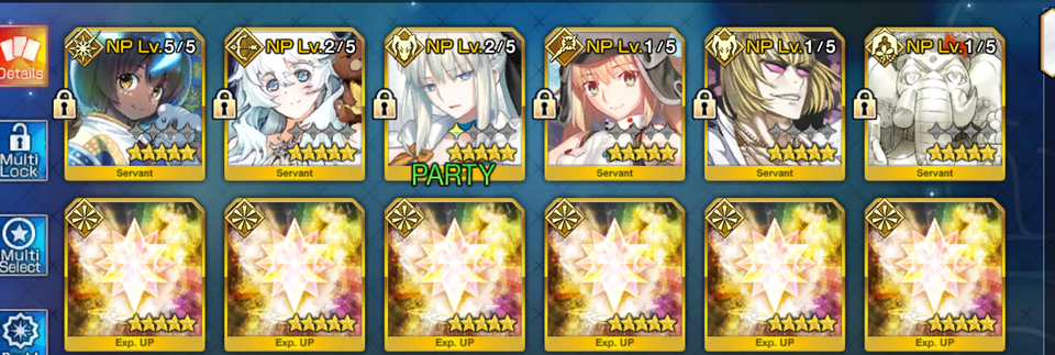 Fate Grand/Order 1200 SQ, NP5 Wandjina, NP2 Morgan, Castoria Starter | eBay