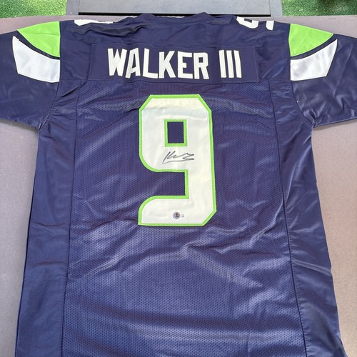 Jaxon Smith-Njigba-Tyler Lockett-Kenneth Walker III Signed XL Jerseys ...