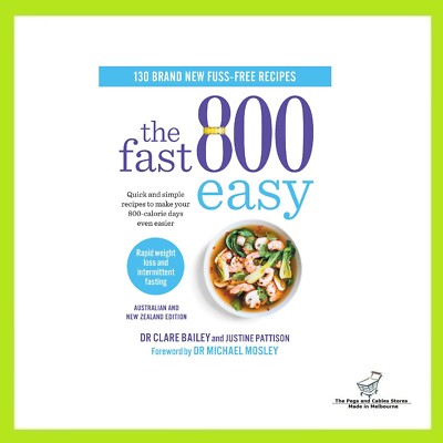 The Fast 800 Easy by Dr Clare Bailey Paperback Book FREE SHIPPING NEW ...