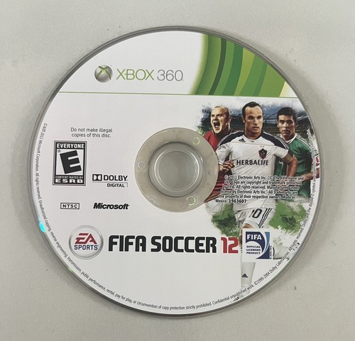 FIFA Soccer 12 Xbox 360 DISC ONLY 14633196368 | eBay