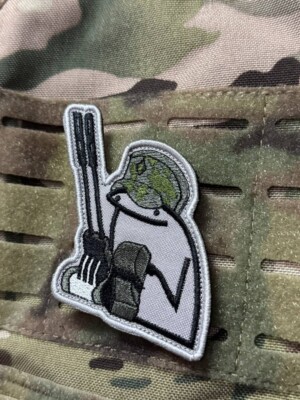 Yes Chad Gunner PVC Patch – Tactical Morale Military Badge | eBay
