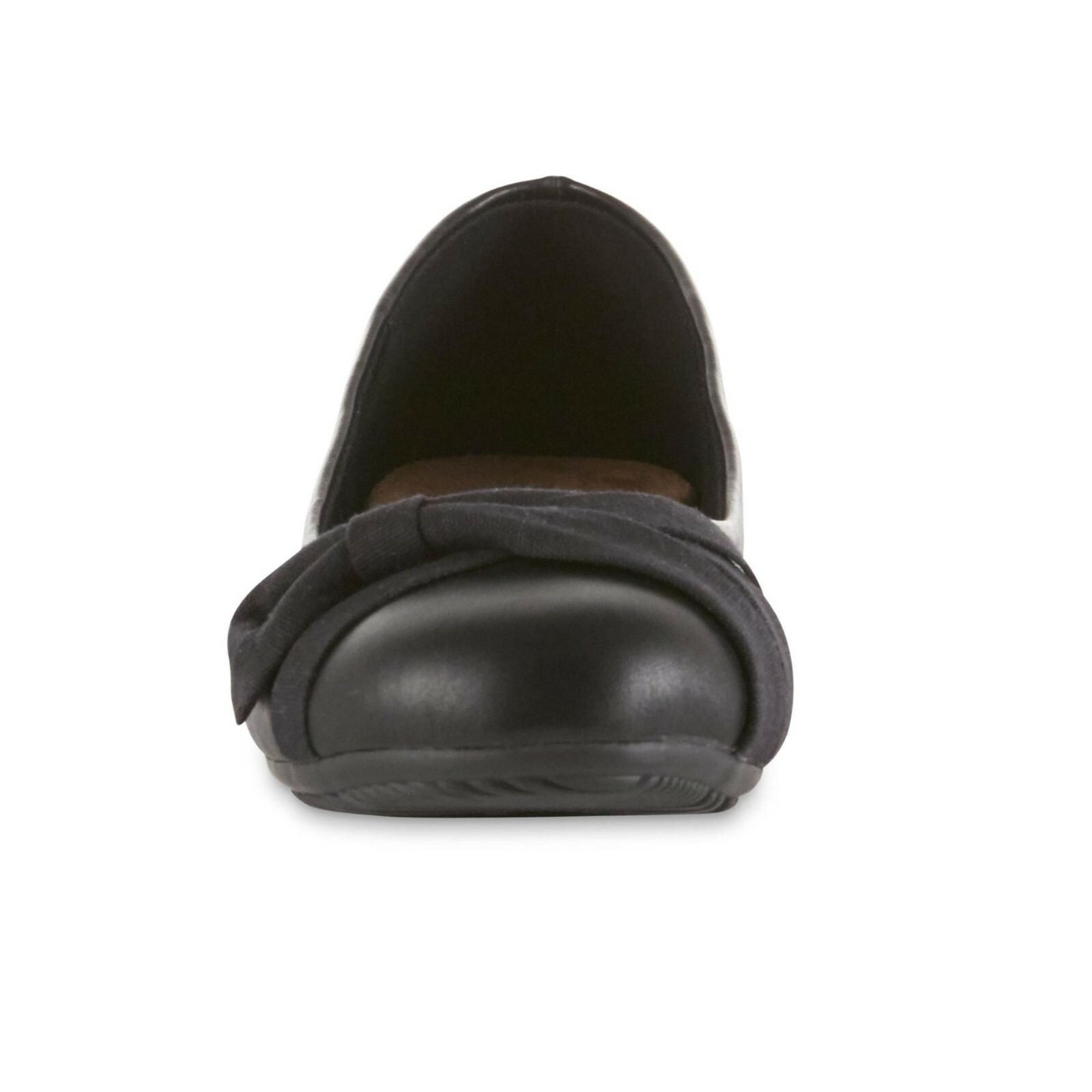 Basic Editions Women's Nadine Black Ballet Flat Shoes 6-7.5 Med or Wide ...