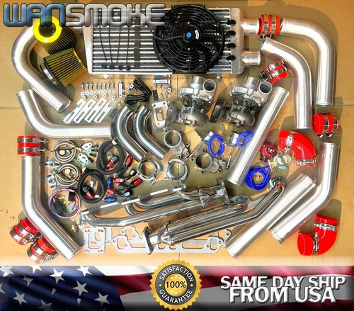 Twin Turbo Charger Kit 1000HP R for Dodge Mopar 5.2 5.9 Challenger ...