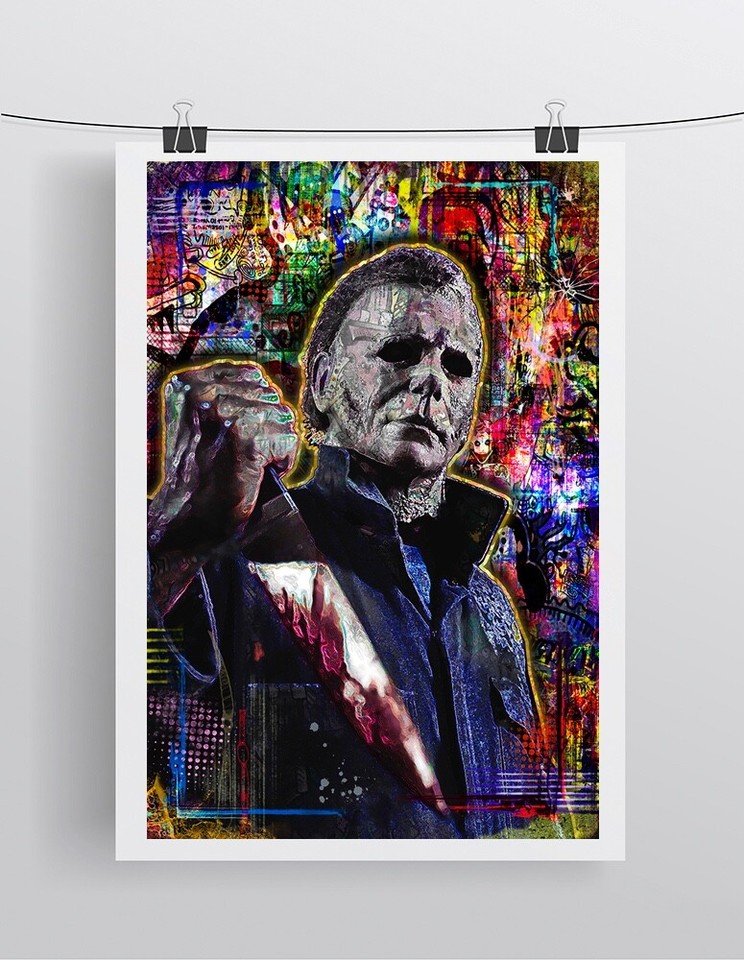 Michael Myers of HALLOWEEN Pop 20x30in Poster, Halloween Horror Print ...