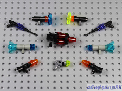 LEGO - 10 pcs Lot Space Weapons Cannon Blaster Ray Gun Harpoon Scanner ...