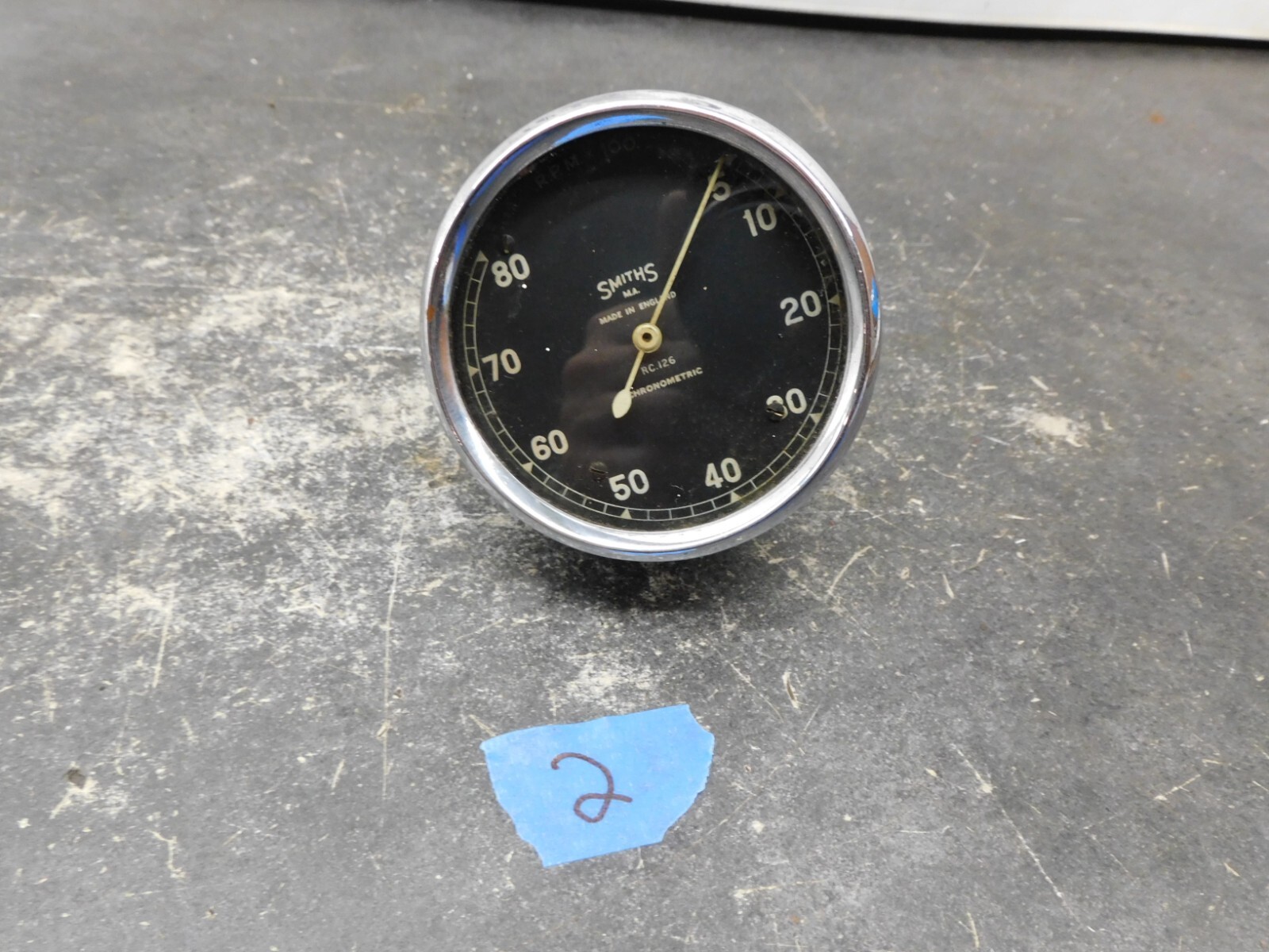 Triumph Grand Prix GP T100R T100 R Smiths RC126 Chronometric Tachometer ...