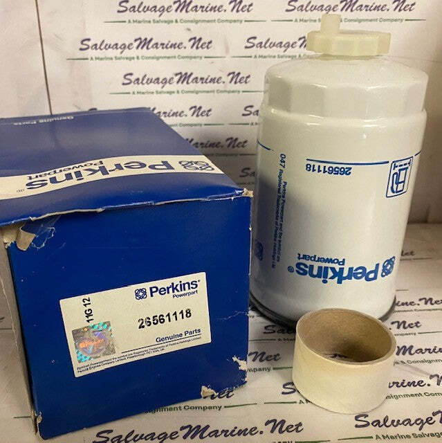 PERKINS 26561118 - Fuel filter cross reference