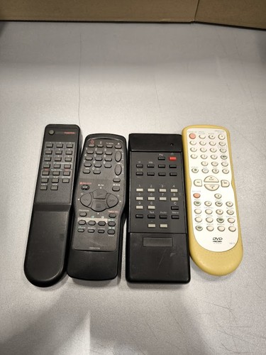 Lot of 4 Used Remote Controls - Various Brands & Models | eBay