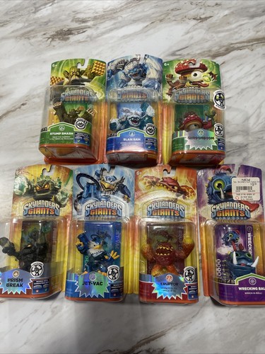Skylanders Giants Lot Of 7 Brand New! Activision Series 2, Lightcore ...