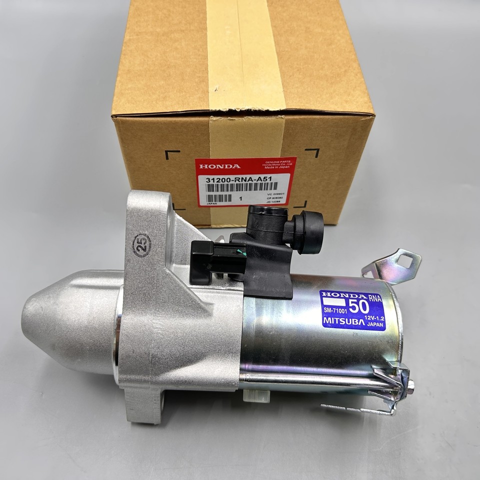 OEM Honda 31200-RNA-A51 Starter Motor Assembly for 2006-2011 Civic/GX ...
