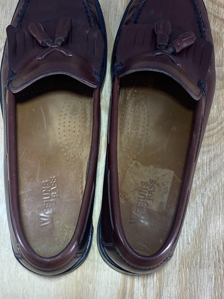 GH Bass Weejuns Marietta II Shoes Womens 8.5 Brown Leather Kiltie ...