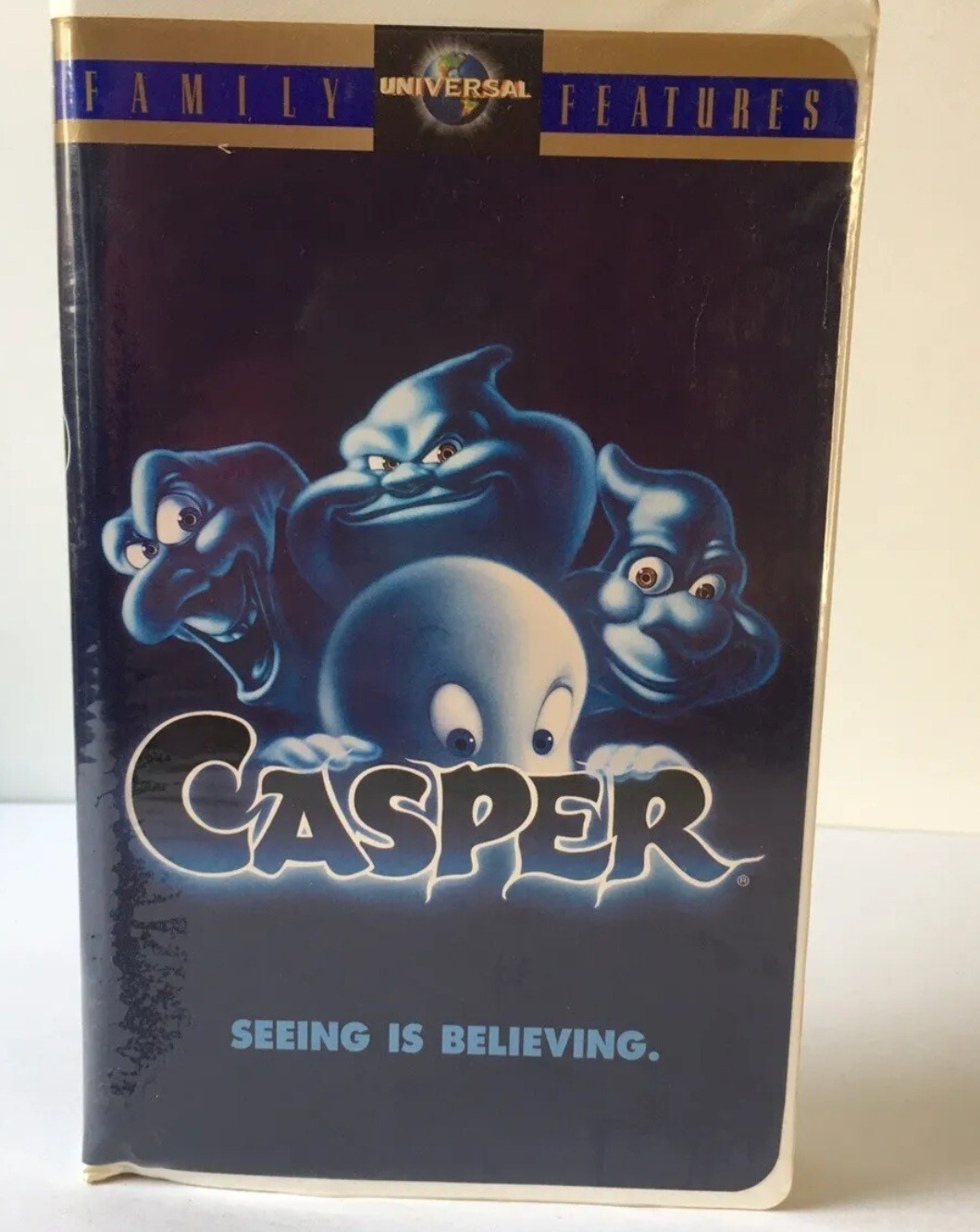 Casper (VHS, 1997, Clamshell) Universal Family Feature Christina Ricci ...