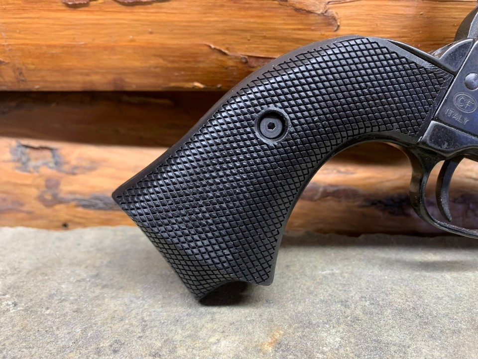 'MAUL' Chiappa SAA 1873 Grips Made InUSA Diamond Hatch Black Extended w ...