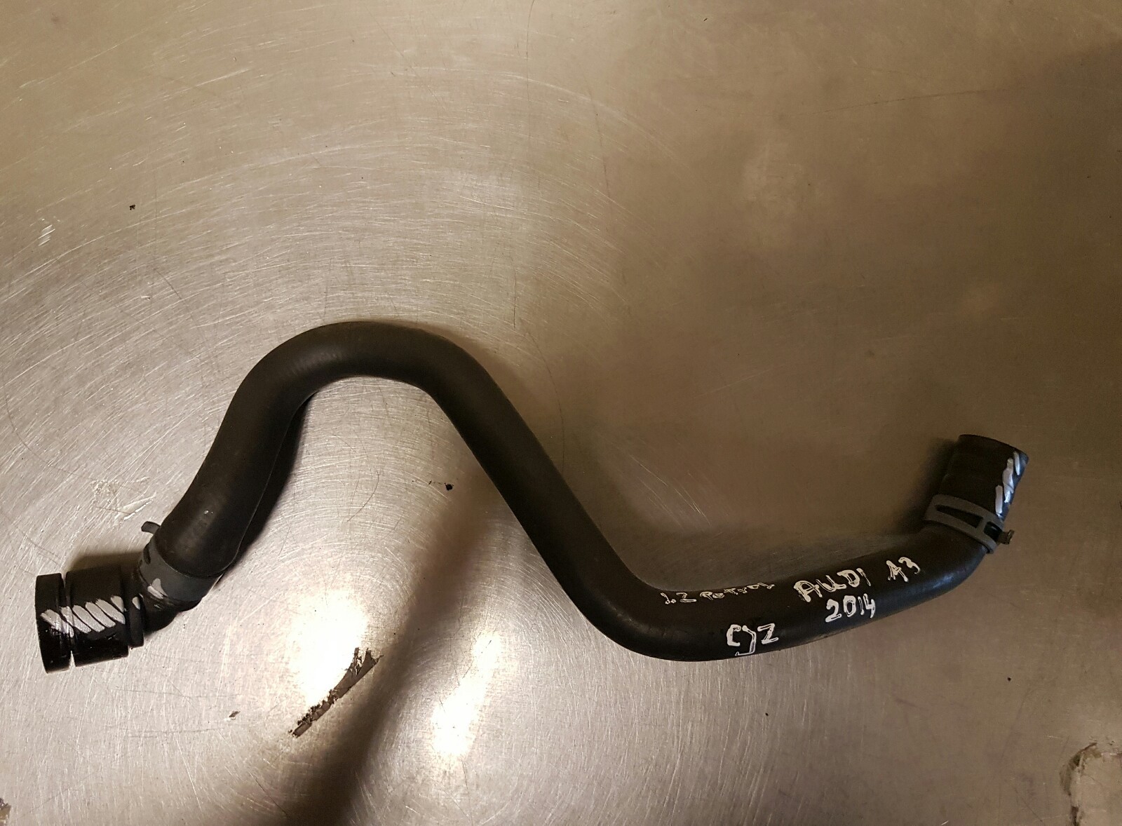 2014 AUDI A3 S LINE 1.2 PETROL CJZ RADIATOR WATER HOSE 5Q0122157BP ...